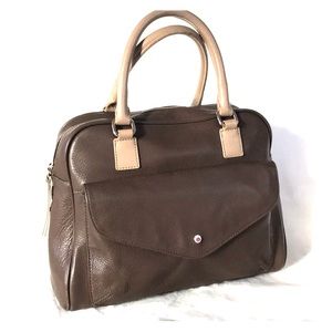 Danier Bags | Genuine Leather Black Satchel Shoulder Bag | Poshmark